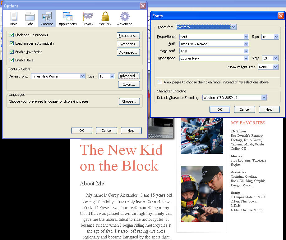 Solved: Firefox 3.5.5 Garbled Text | Experts Exchange