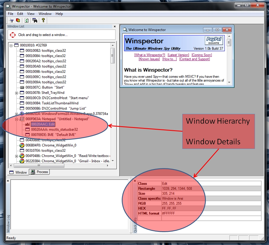 Solved: Read/Write textbox of another application | Experts Exchange