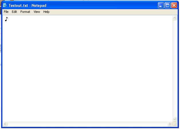 Solved: Generating Unicode Characters in VFP 9 | Experts Exchange