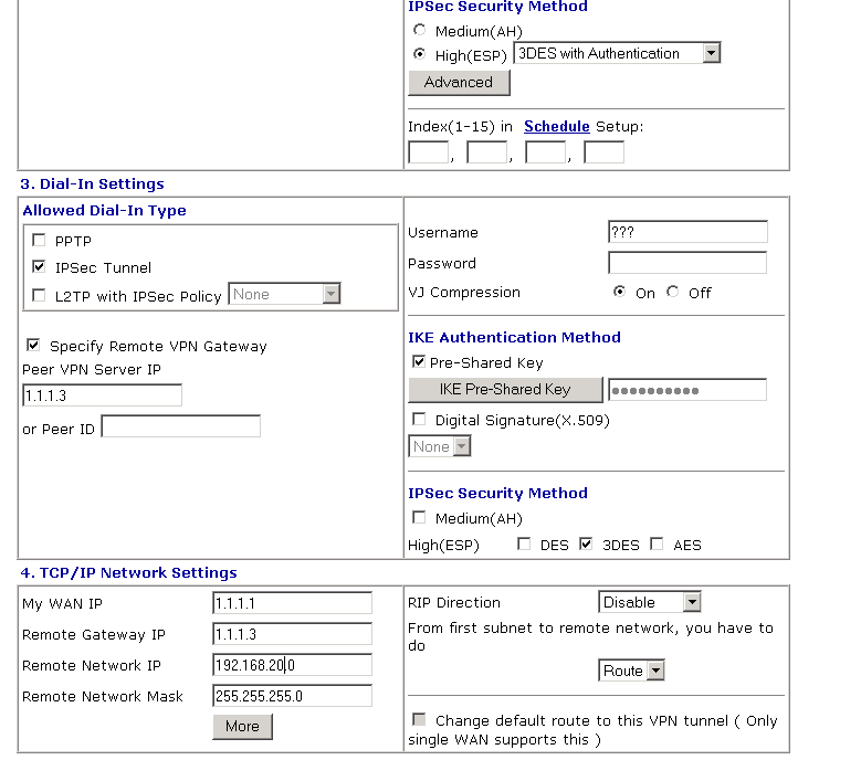 Solved: Draytek to Draytek Lan to Lan Issues | Experts Exchange