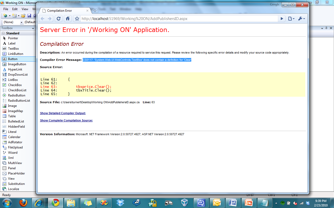 Solved: How to clear all the text boxes in a ASP.NET page with one ...