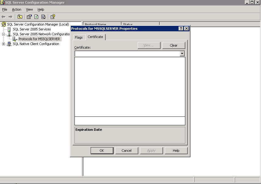 Solved Certificate Chain Not Trusted Error When Connecting Via Sql 4462