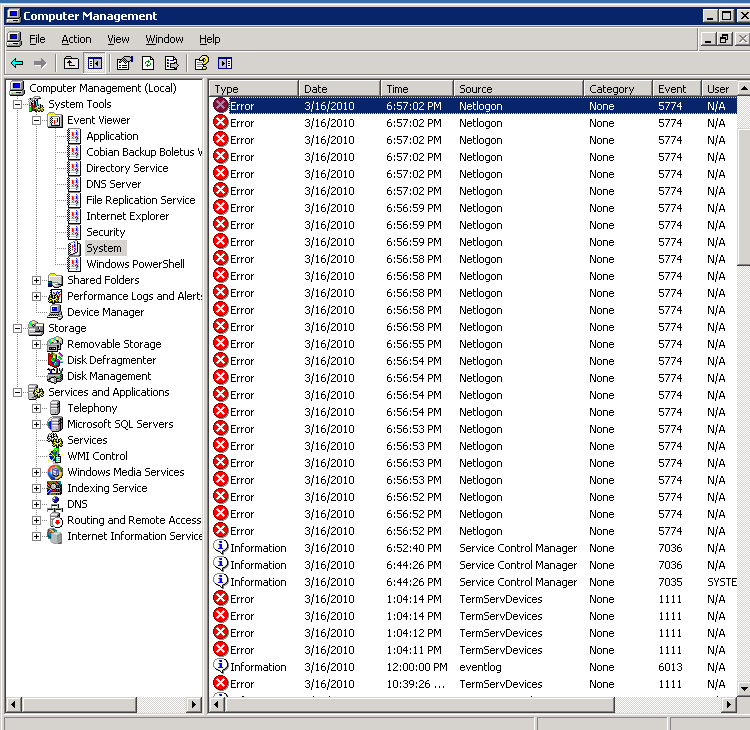 Solved: DNS server issue on 2k3 | Experts Exchange