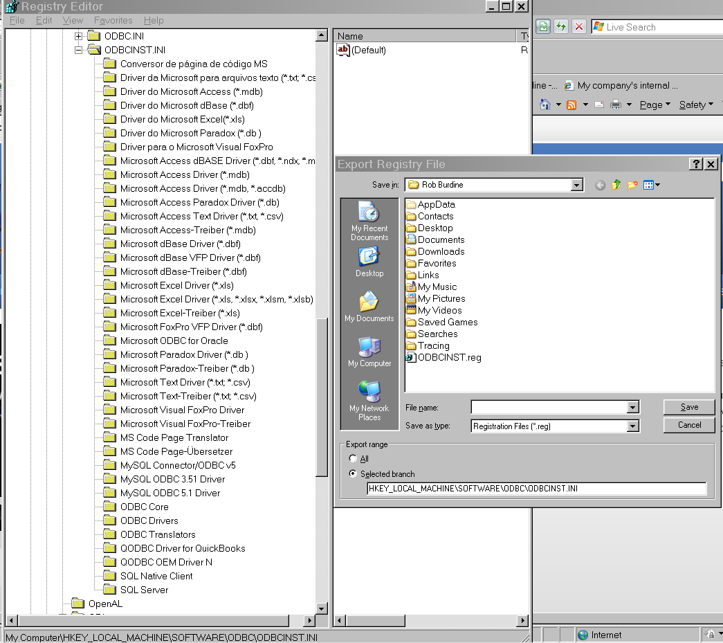 Solved: How can I reinstall the common ODBC Drivers in a Windows 2008 ...