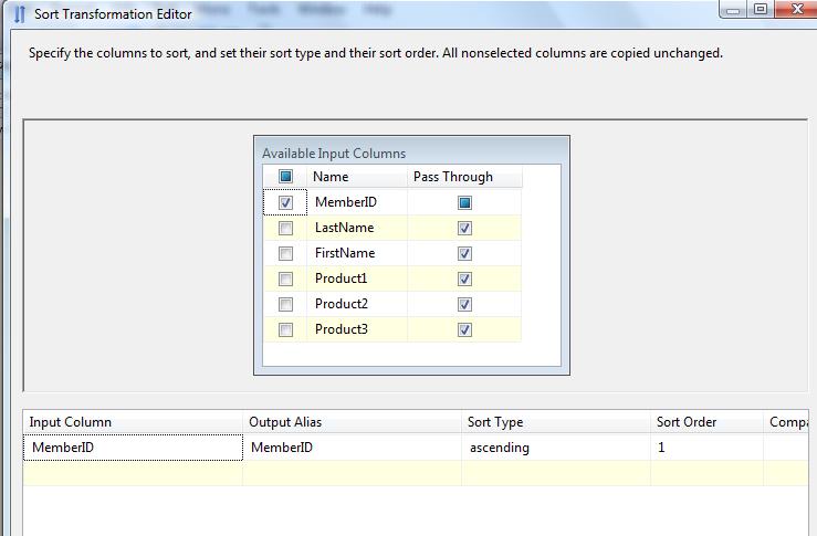 Solved: SSIS updating tables | Experts Exchange