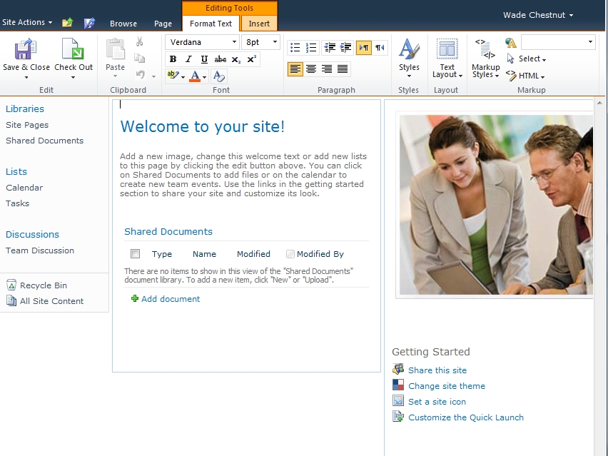 Solved: SharePoint 2010 "SitePages" Folder | Experts Exchange