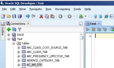 Solved: Oracle SQL Developer -- double click to open TABLE ? | Experts Exchange
