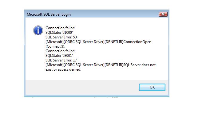 Solved: How can I connect to sql DB from another vlan? | Experts Exchange