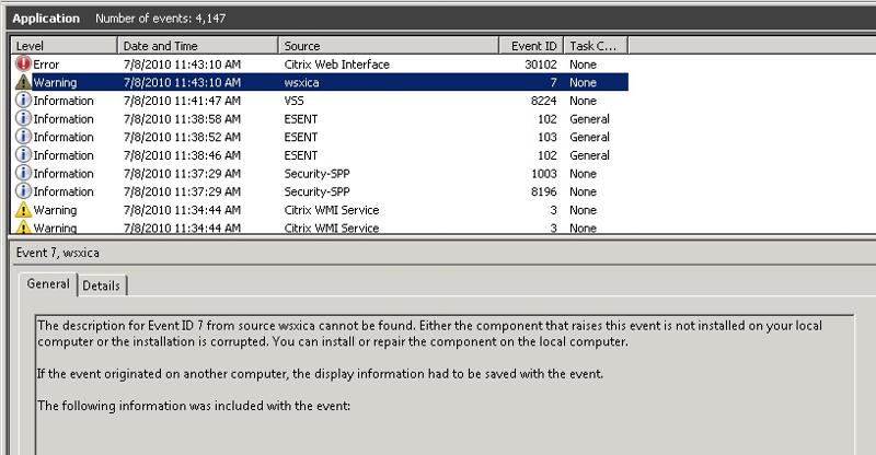 Solved: Citrix XenApp 6 published applications will not launch | Experts Exchange