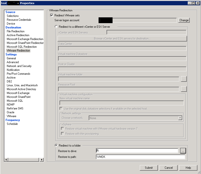 Solved: Backup Exec 2010 - Trying to restore a Virtual Machine to local drive path | Experts ...