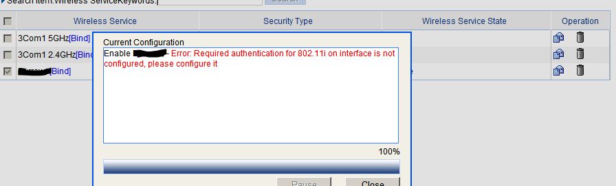 Solved: 3com 9552 Configure WPA | Experts Exchange