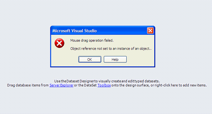 Solved Data Source Configuration Wizard An Unexpected Error Vb 2008 4241