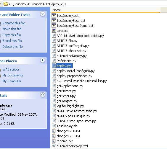 Solved: Deployed Application (EAR/WAR) file version history | Experts Exchange