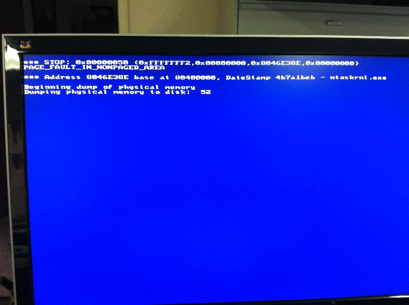 Solved: Win2K Crash @ work. Page Fault In Non Paged Area. BSOD- Help ...