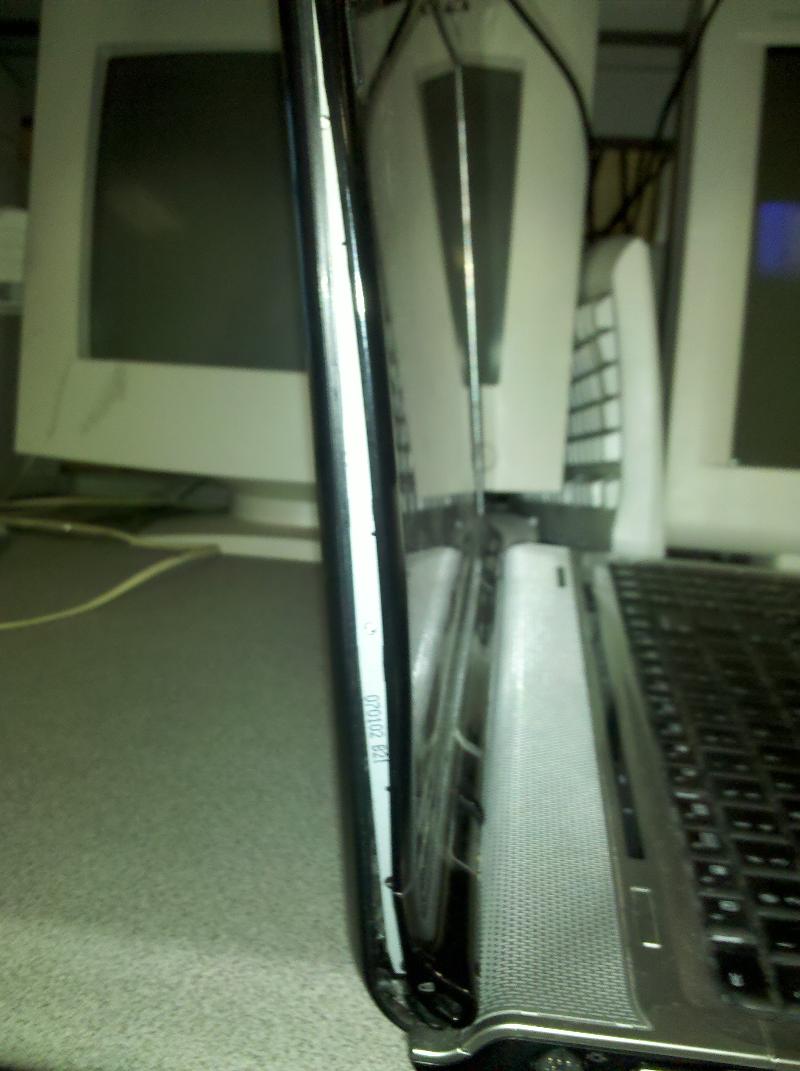 Solved: Screen cover on laptop is broken | Experts Exchange