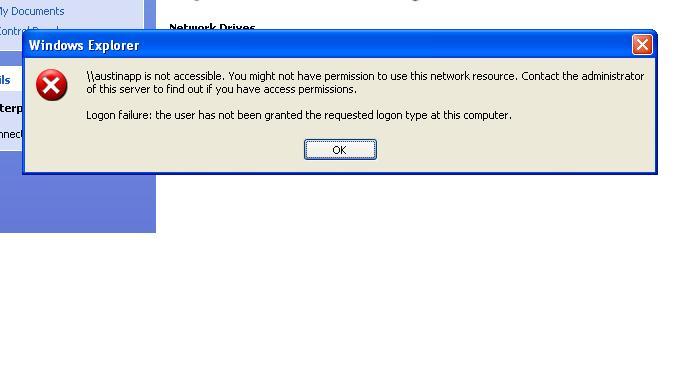 Solved: Logon Failure: The user has not been granted the requested logon type to the computer ...