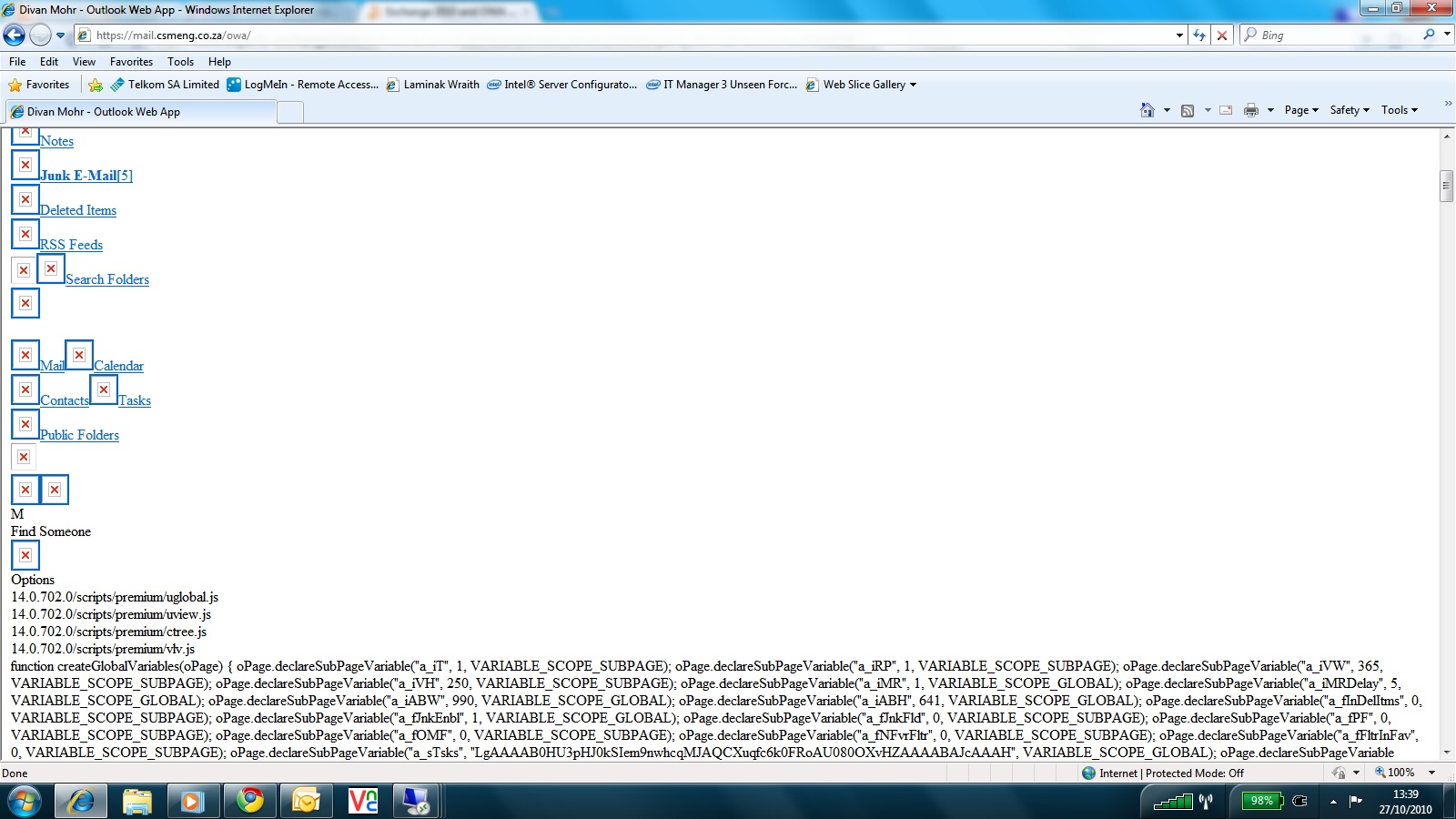 Solved: Exchange 2010 and OWA | Experts Exchange