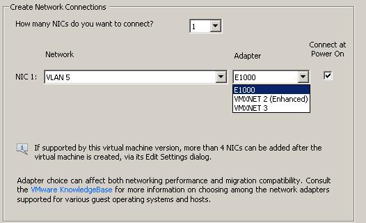 Solved: How do I use 10Gb NICs in VM | Experts Exchange