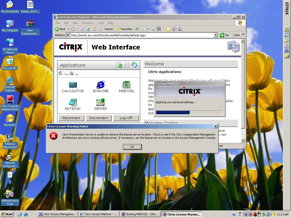 Solved: citrix licencese error. | Experts Exchange Solved: citrix licencese error. | Experts Exchange