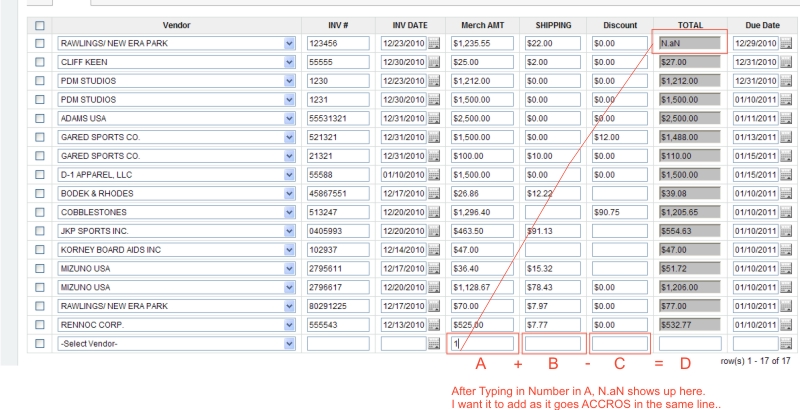 Solved: ORACLE APEX - problem with TABULAR FORM JS | Experts Exchange
