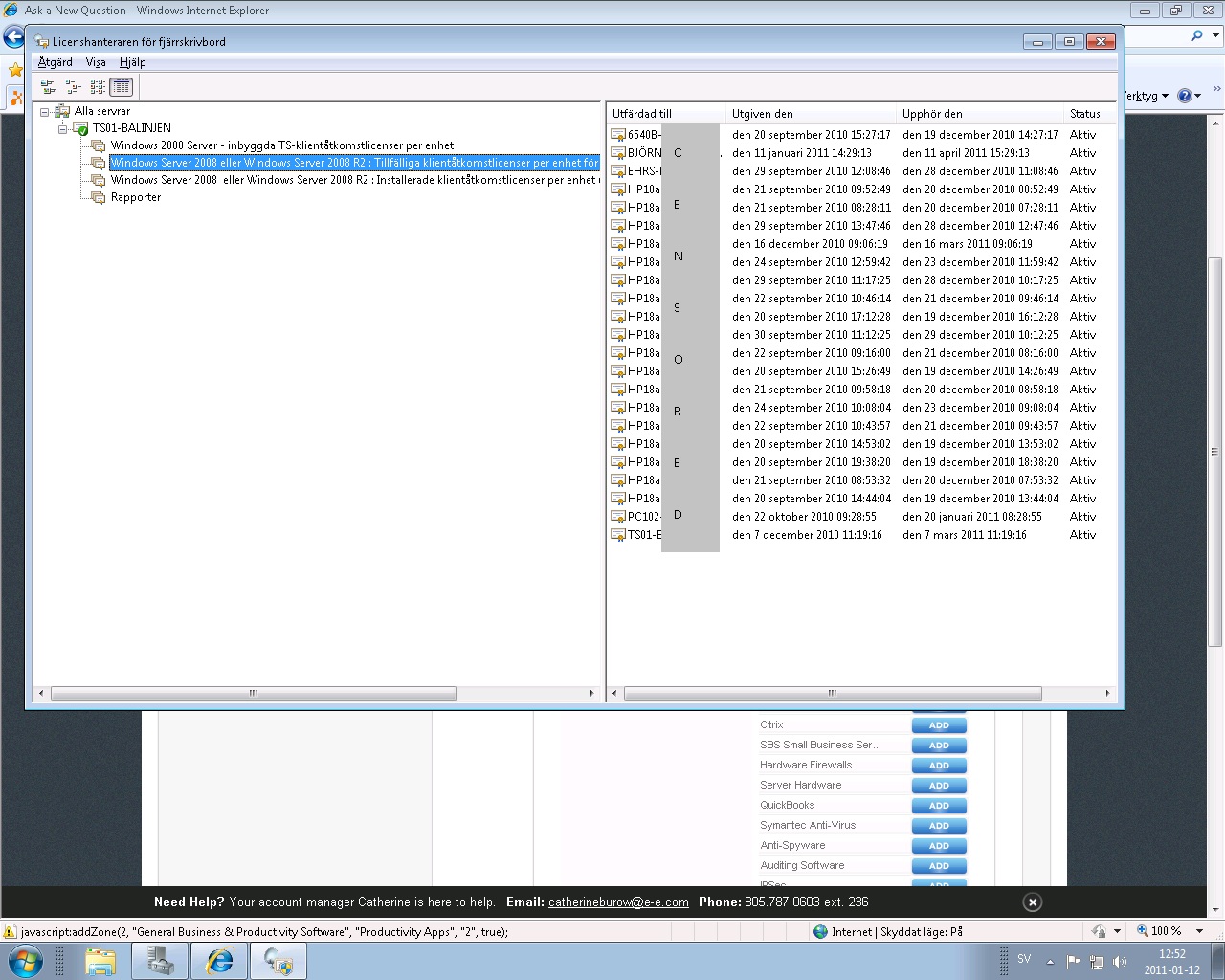 Solved: Why wont the Terminal server issue installed device CAL's to my thin clients? | Experts ...