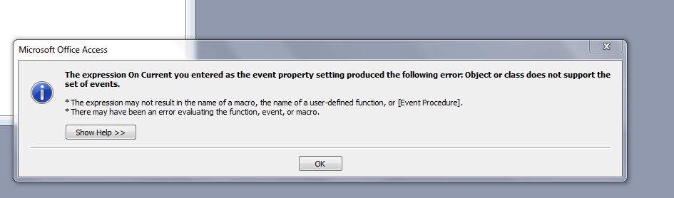 Solved: Calling mappoint 2010 from Access 2003 application | Experts ...