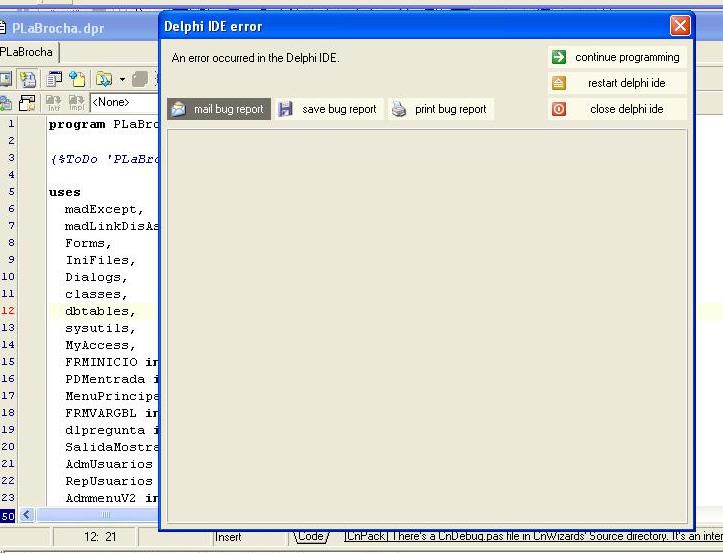 Solved: Where is the problem when I compile my program in Delphi 7 ? | Experts Exchange