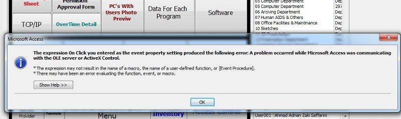 Solved: a problem occurred while microsoft access was communicating ...