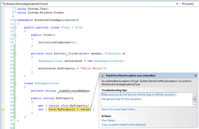 5 Common Exceptions in .NET (and How to Resolve Them) | Experts Exchange