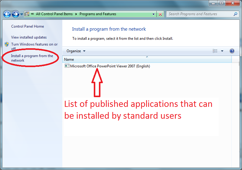 Solved: allow domain user to install software | Experts Exchange