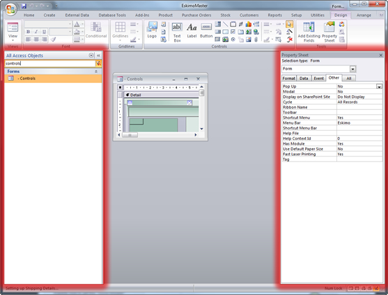 Solved: Can an Access Form be Docked like the Property Sheet Form ...