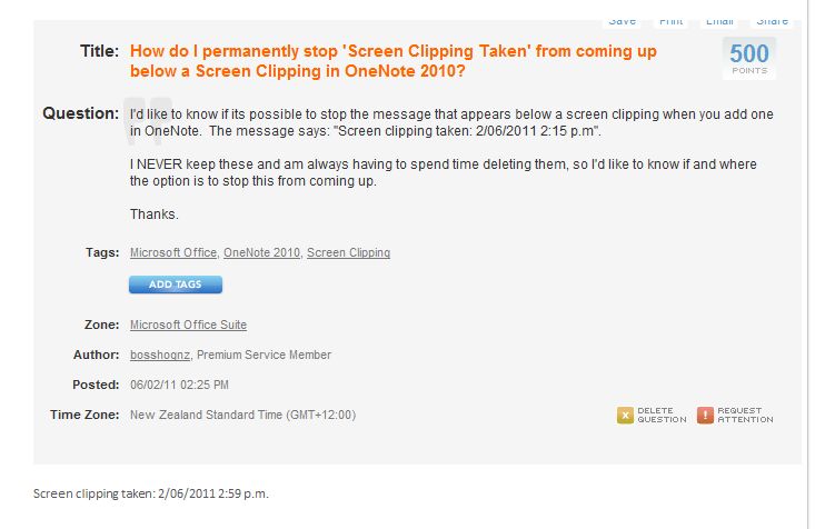 Solved: How do I permanently stop 'Screen Clipping Taken' from coming ...