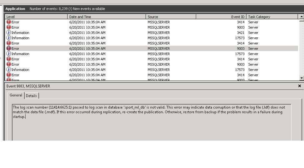 Solved: repair of SQL 2008 cluster | Experts Exchange
