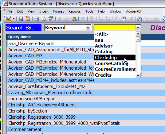 Solved Access 2003 How To Set Combobox Rowsource To A Query Experts
