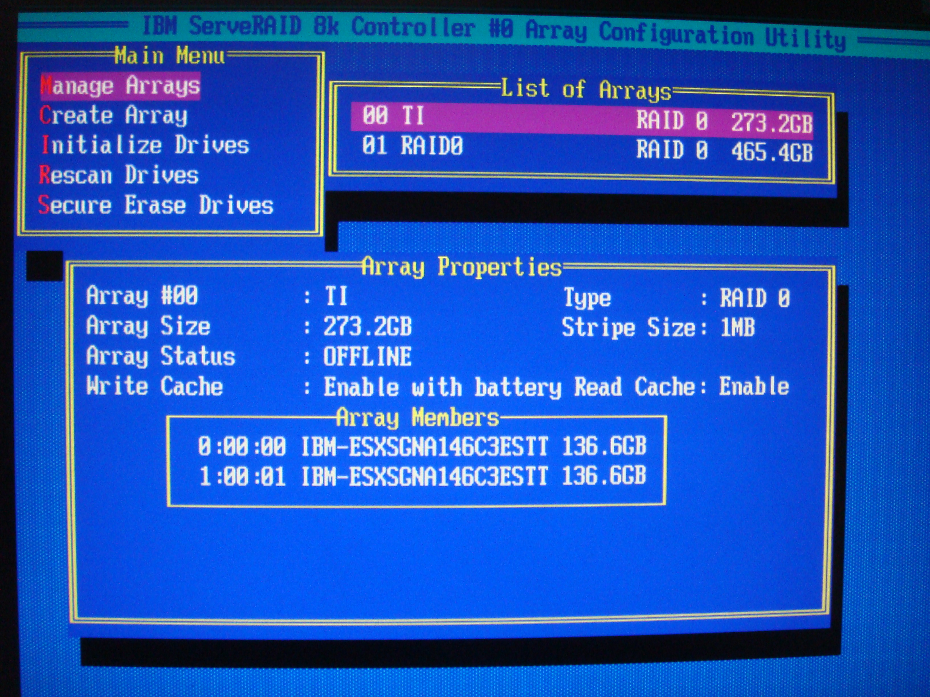Solved: LOST RAID - "following arrays have missing required members and can not be configured ...