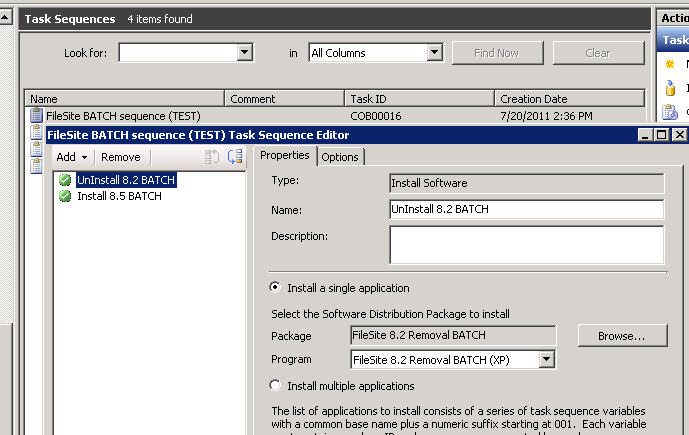 Solved: How do I send Batch files via SCCM | Experts Exchange