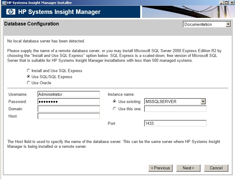 Solved: Error Code: 2068578304 When trying to install SQL 2008 R2 Express for HP SIM Install ...