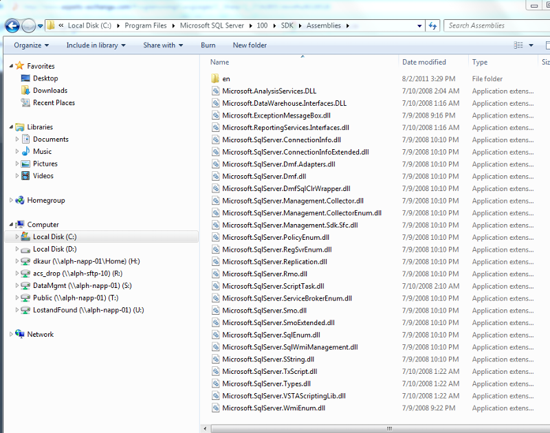 Solved: could not add refrence to Microsoft.SqlServer.ManagedDTS.dll | Experts Exchange
