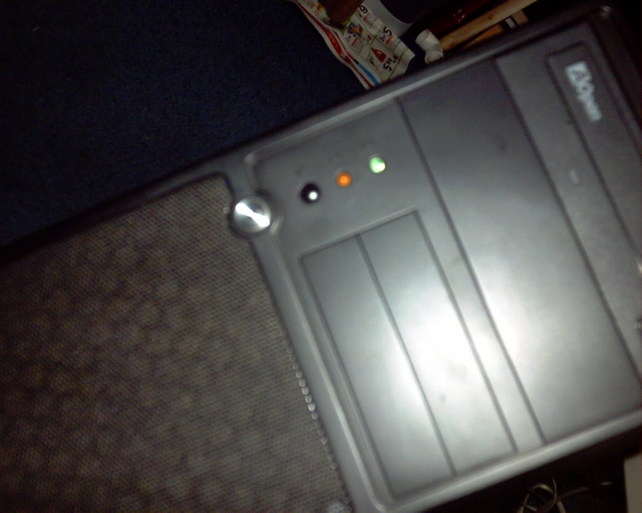 Solved: questions about the green and red light on front of computer ...