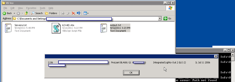 Solved: Powershell to VBS convert | Experts Exchange