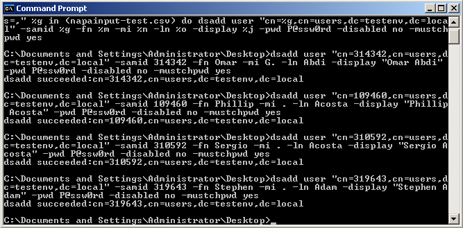 Solved: DSAdd import from CSV file - fields getting "skewed" | Experts ...