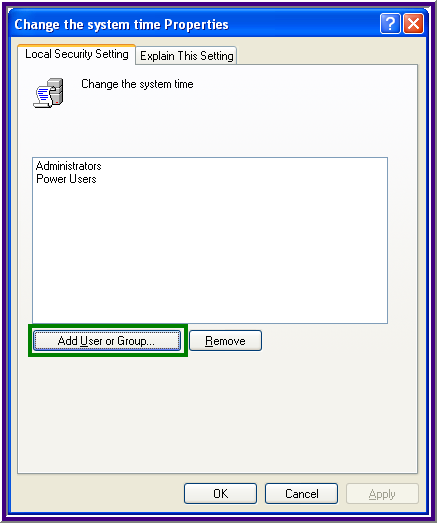 Solved: How to grant priviledges to a windows user to change system ...