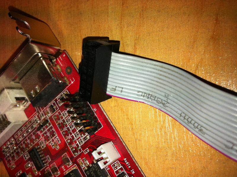 Solved: 12-pin Cable from Graphics Card to Female VGA interface ...