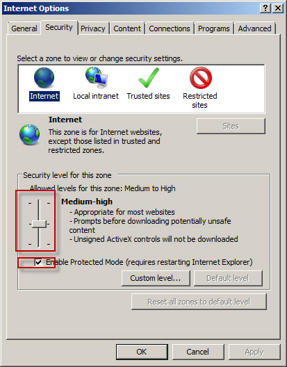 Solved Disable Ie Protected Mode And Lower Internet Settings Using Powershell Or Registry