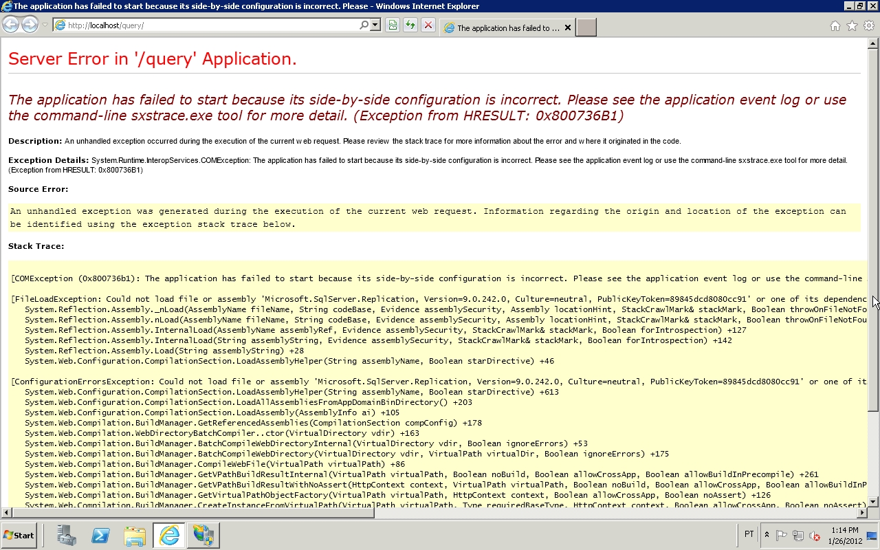 Solved: SQL Query Analyzer error | Experts Exchange