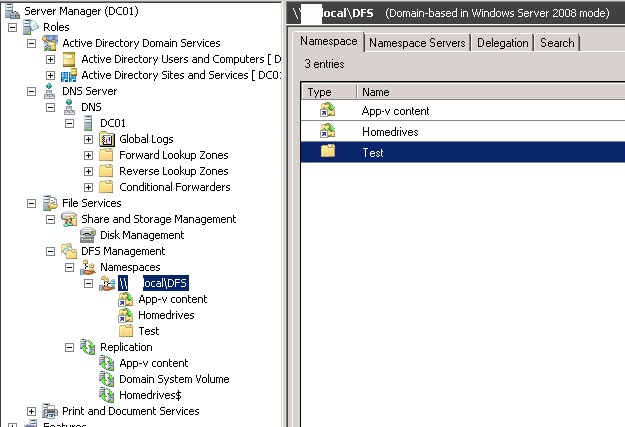 Solved: DFS: questions + best practises | Experts Exchange