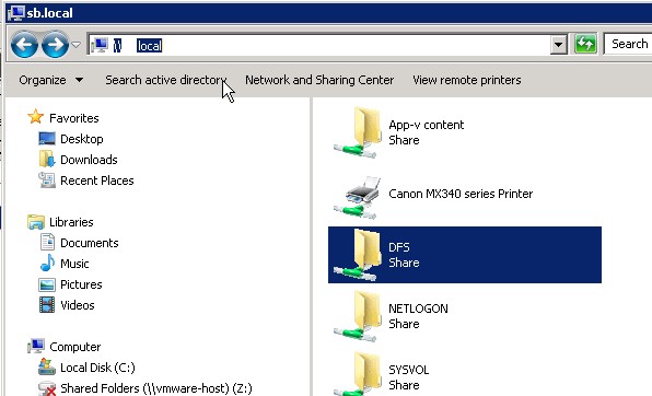 Solved: DFS: questions + best practises | Experts Exchange