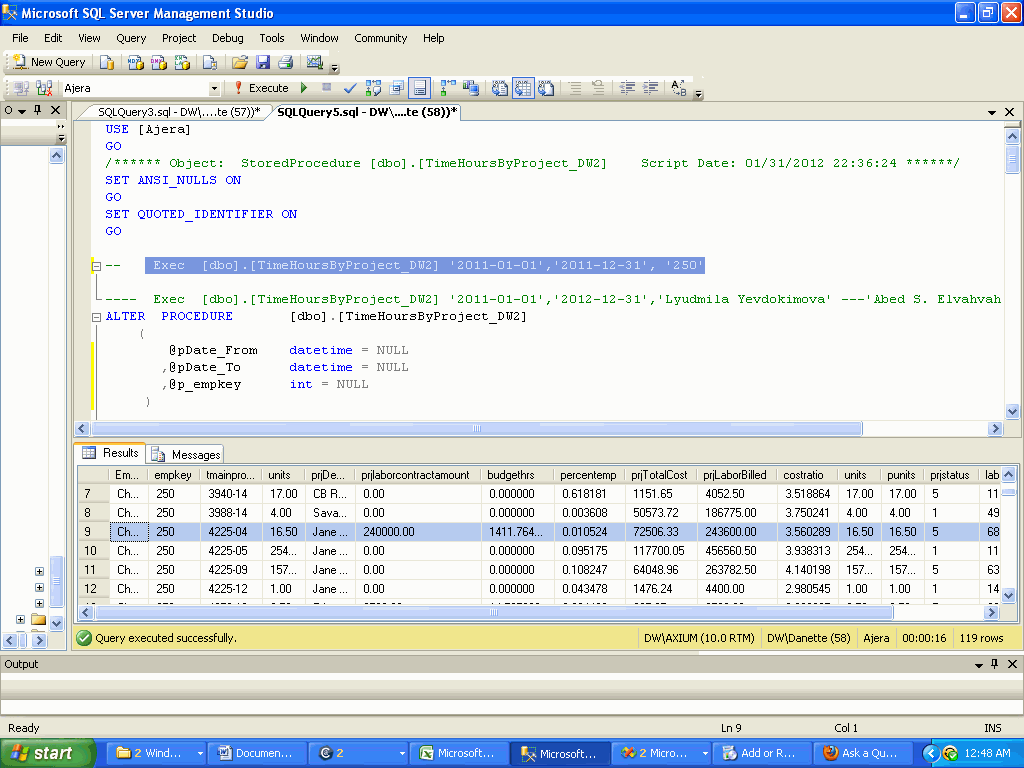 Solved: SQL CTE using Over Partition | Experts Exchange