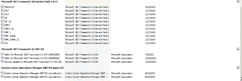 Solved All Windows Patches Are Missing From View Installed Updates In Server 2008 Experts