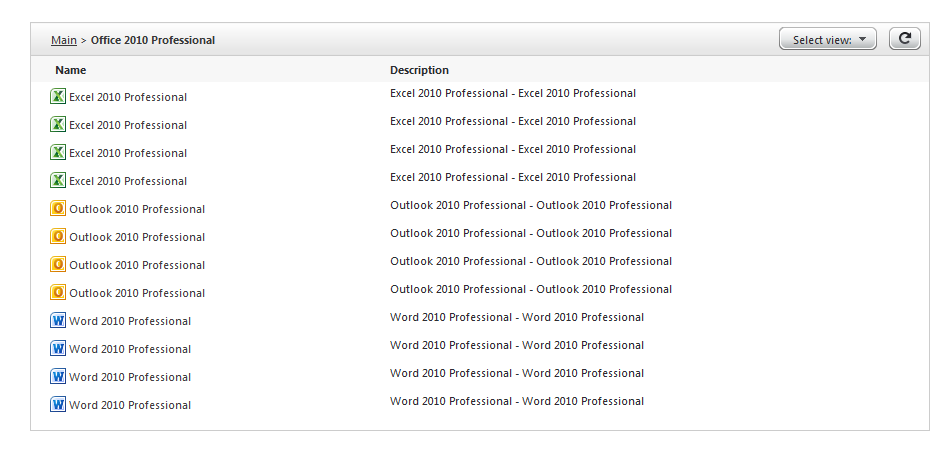 Solved: Multiple (4x) copies of published application showing on Web ...